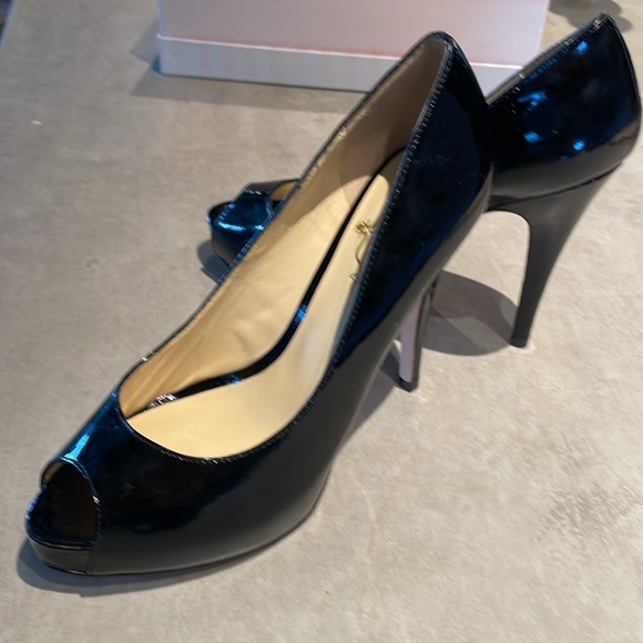 Foot Candy | Shoes | Hot Patent Leather Foot Candy Peep Toe Heels ...